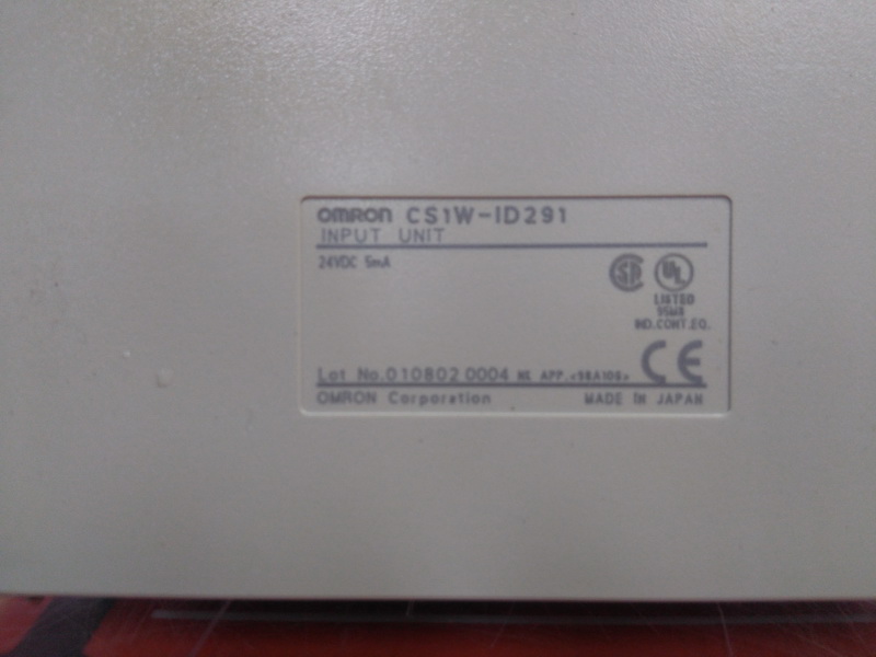 OMRON INPUT UNIT CS1W-ID291 - 裕益科技自動化設備可程式編碼器PLC分散式控制系統DCS